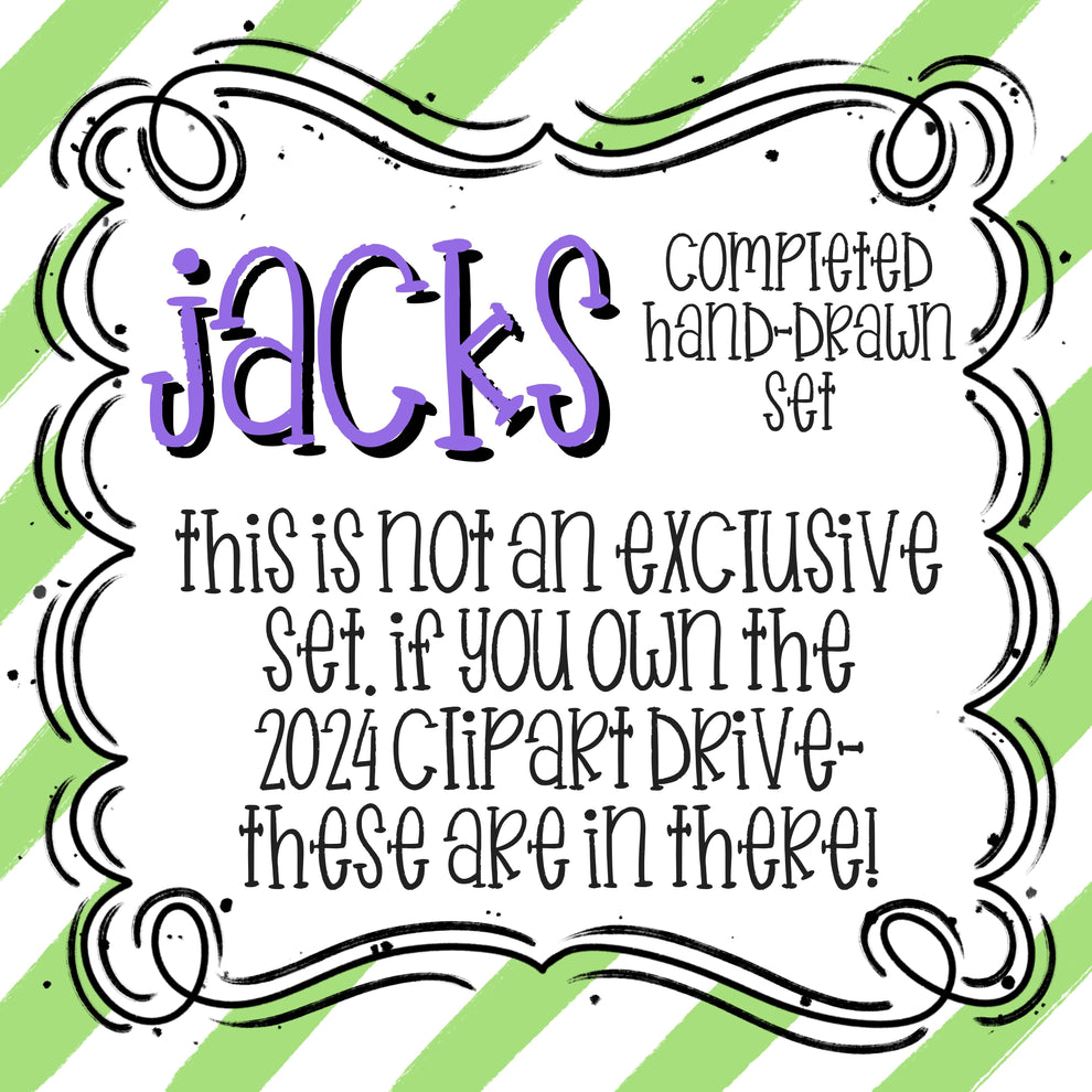 JACKS ALPHA SET OUTLINE AND FILL LAYERS – threegentsandameme