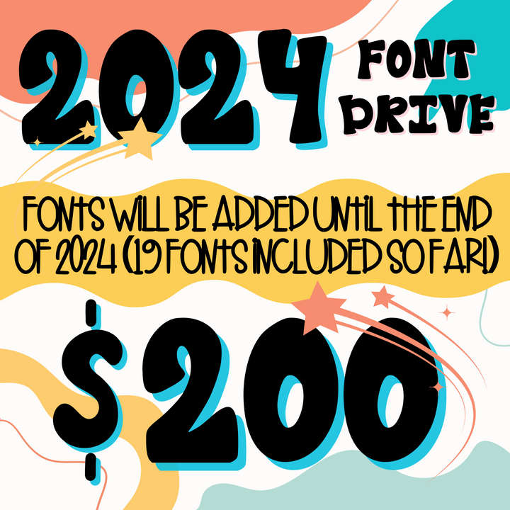 Font Drives – threegentsandameme