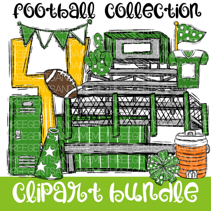 FOOTBALL CLIPART COLLECTION – threegentsandameme